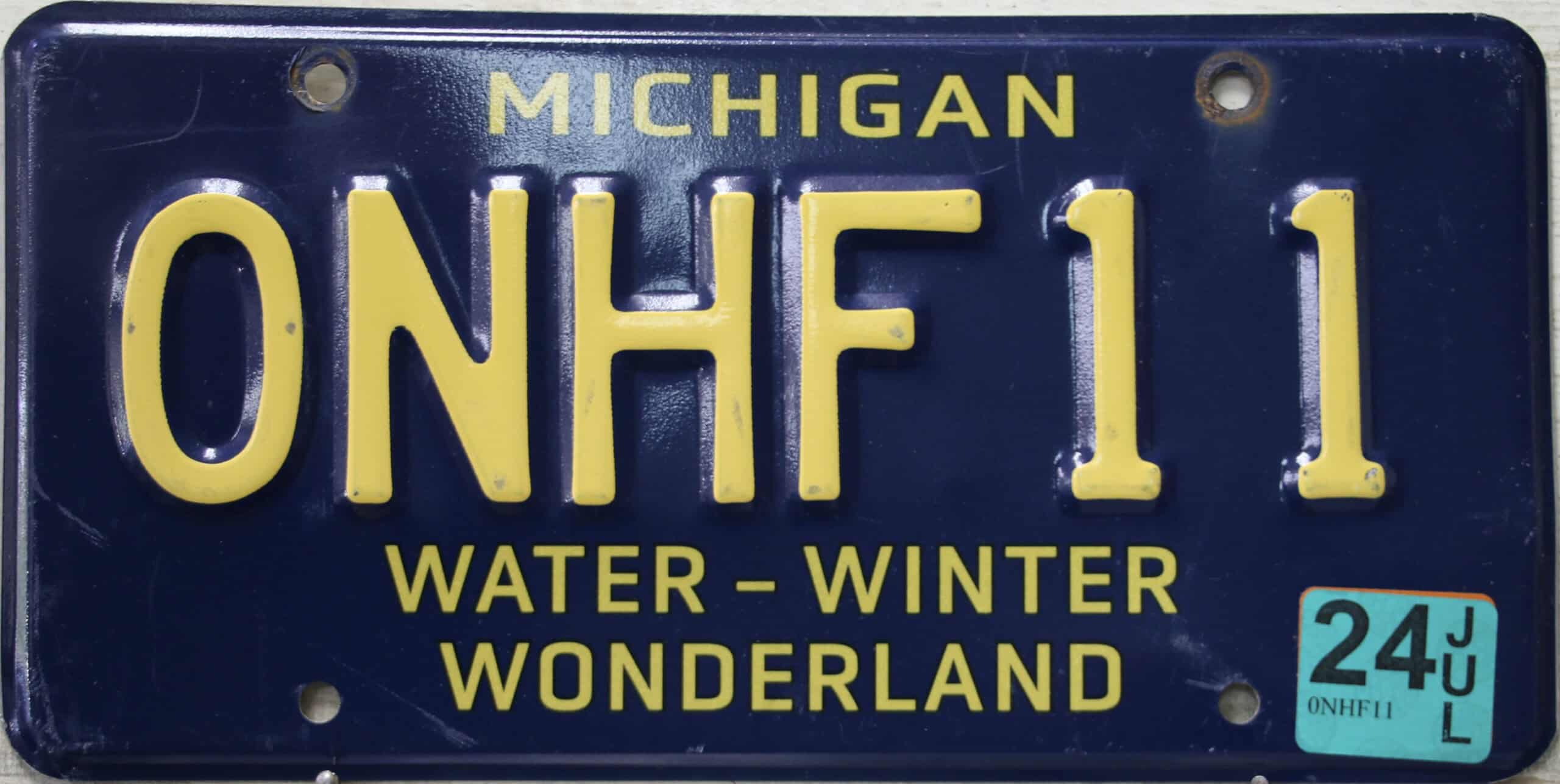 0NHF11 - Michigan - 2024 | Great American Plates