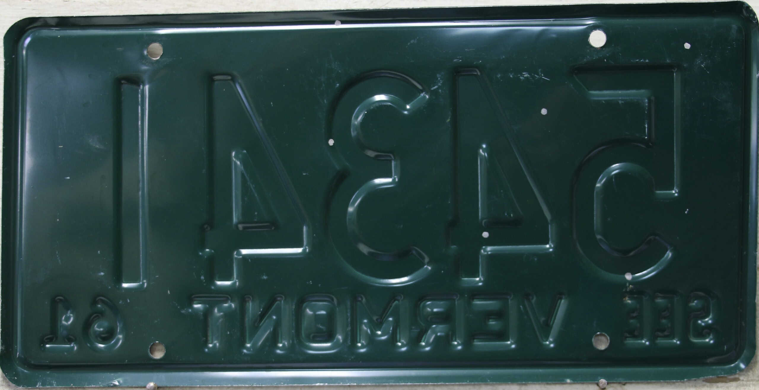 54341 - Vermont - 1961 | Great American Plates