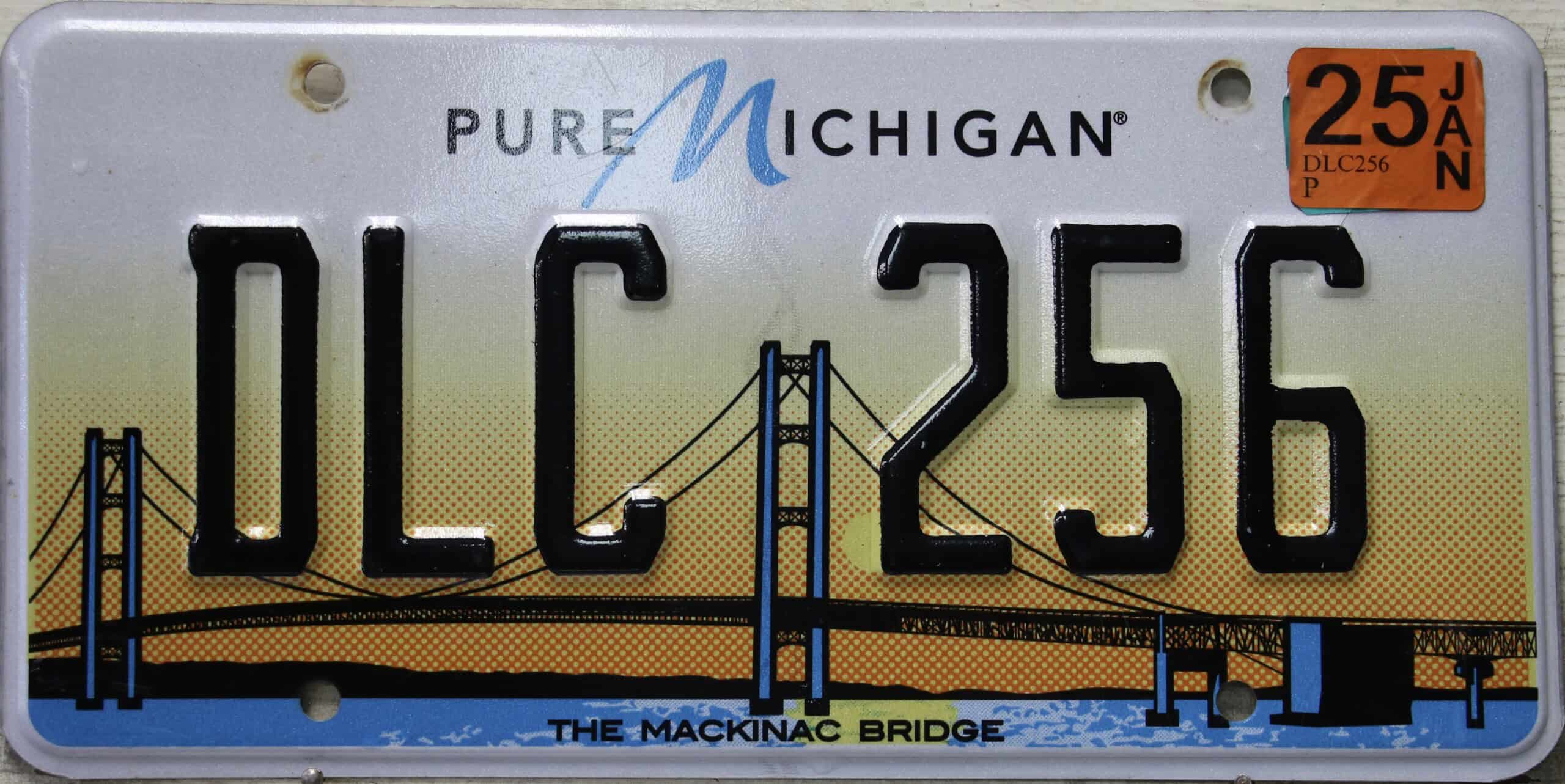 DLC 256 - Michigan - 2025 | Great American Plates