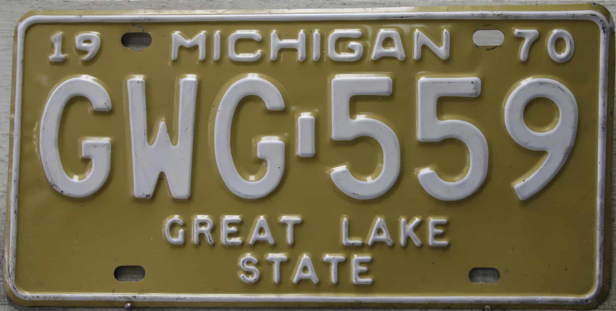 Vintage License Plates For Collectors | Great American Plates
