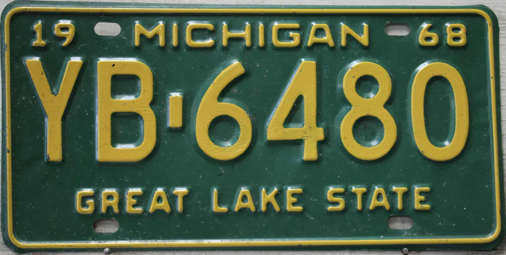 Vintage License Plates For Collectors | Great American Plates