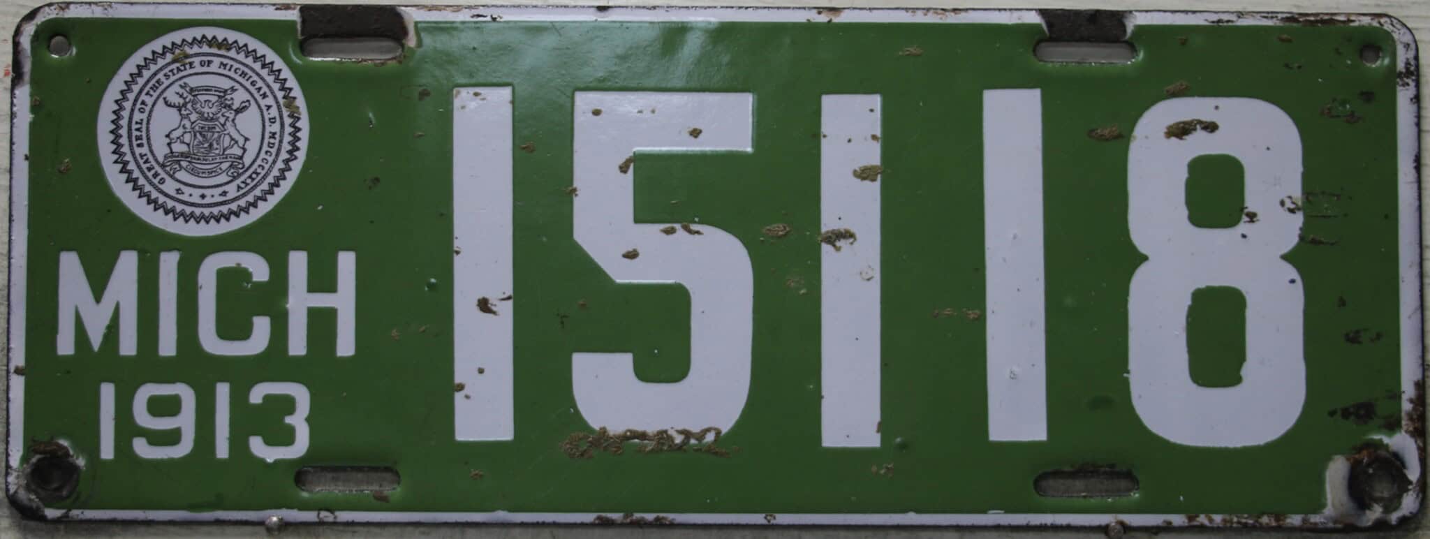 Vintage License Plates For Collectors | Great American Plates