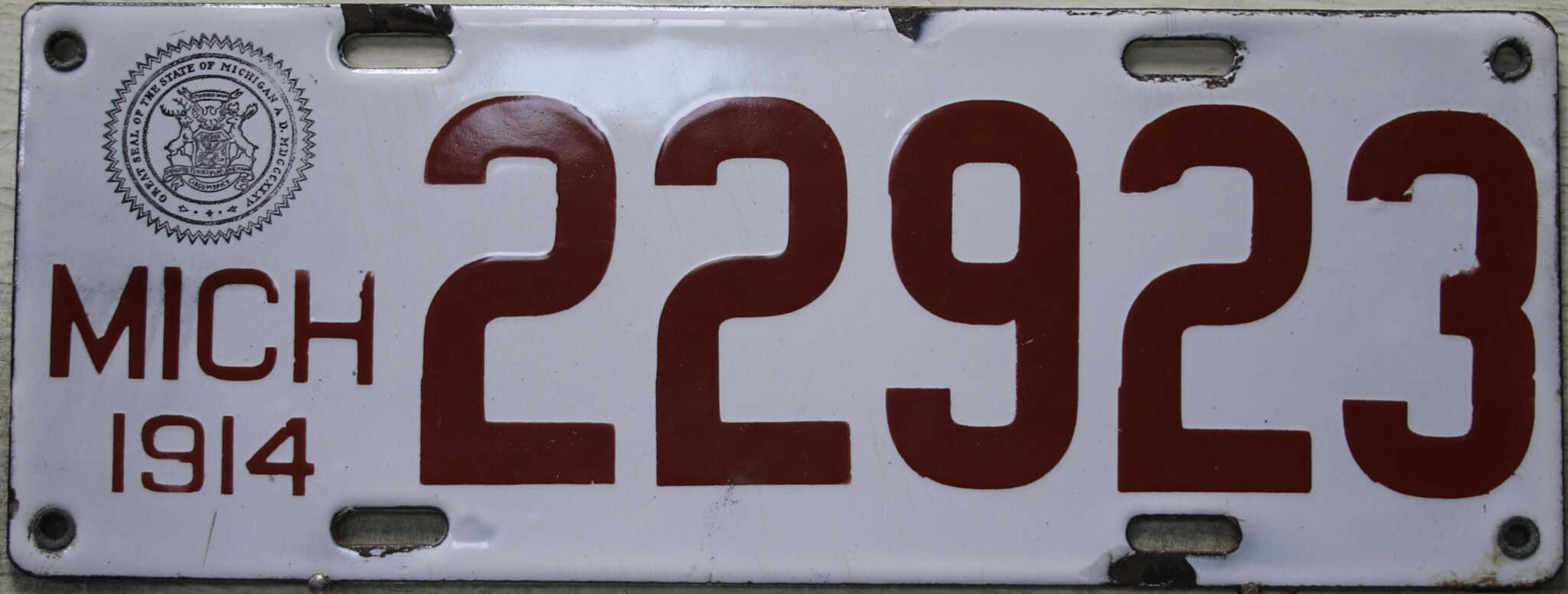Vintage License Plates For Collectors | Great American Plates